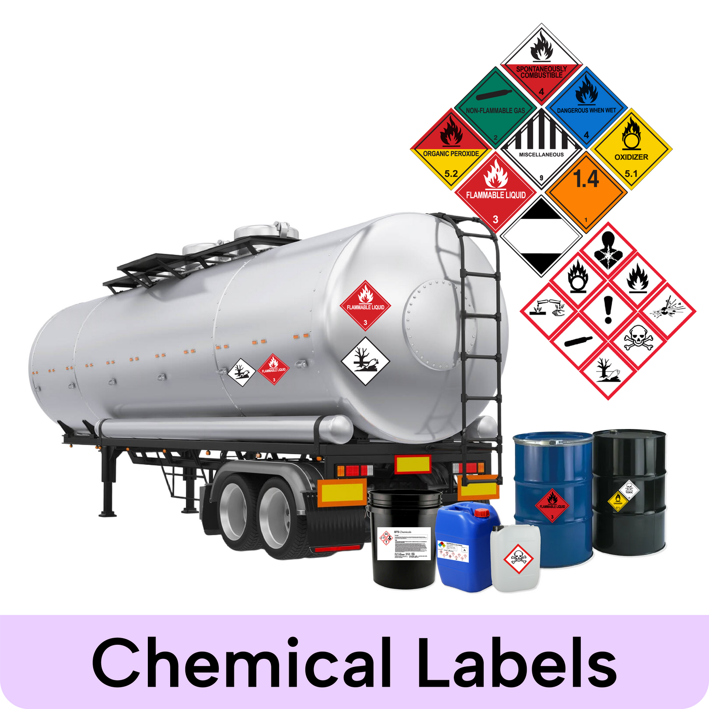 Labels Collection – BTS Industries